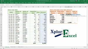 Excel SUMIFS Function - Download 2 practice Sheet for free
